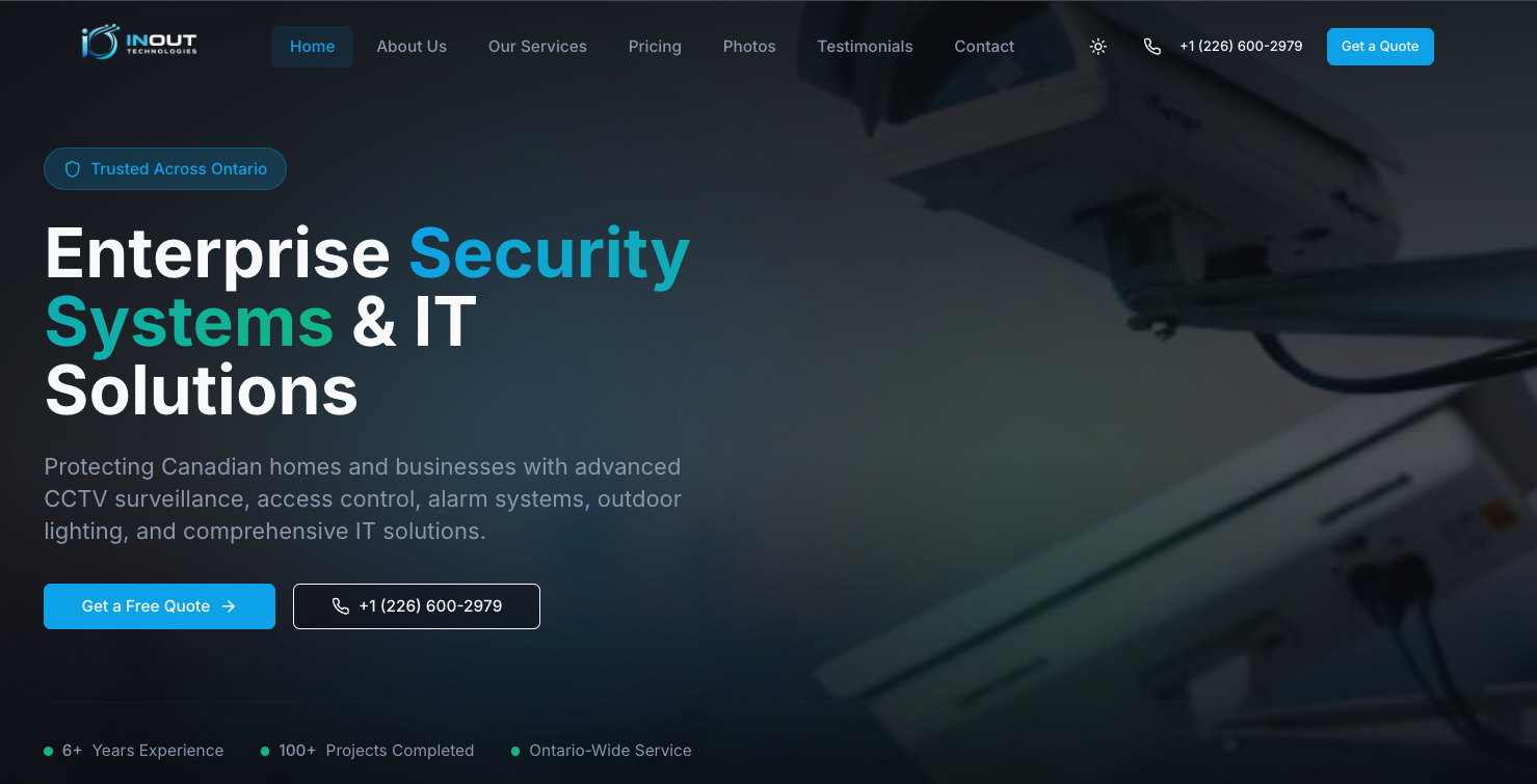InOut Technologies | Professional Security & Technology Solutions for ...